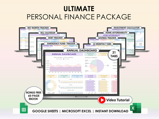 Ultimate Personal Finance Package – The Sheet Code