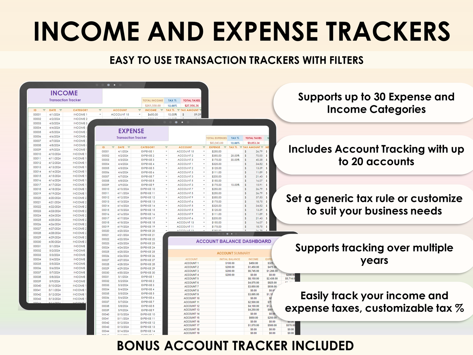 Ultimate Small Business Bookkeeping Package – The Sheet Code