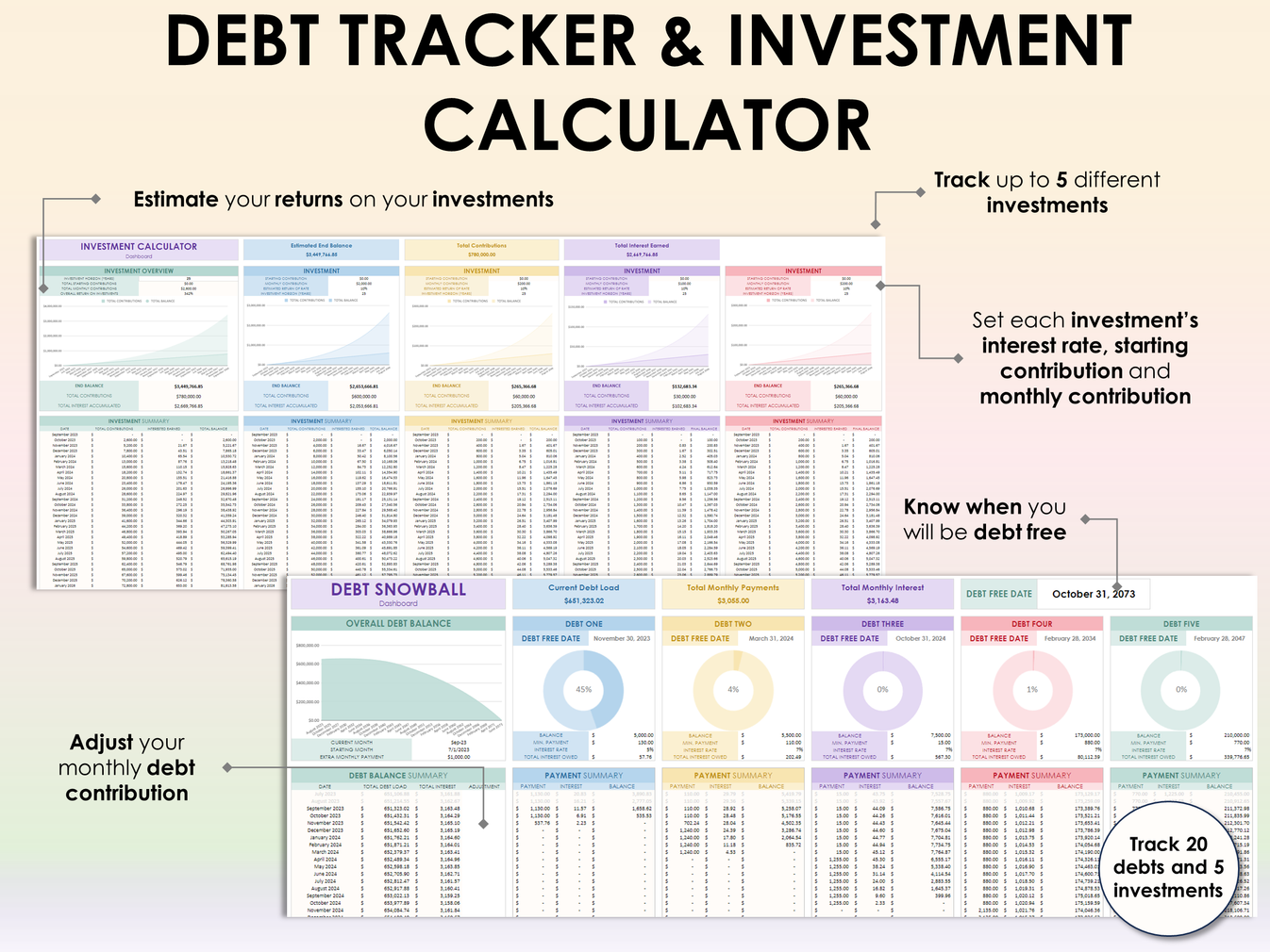 Ultimate Personal Finance Package – The Sheet Code
